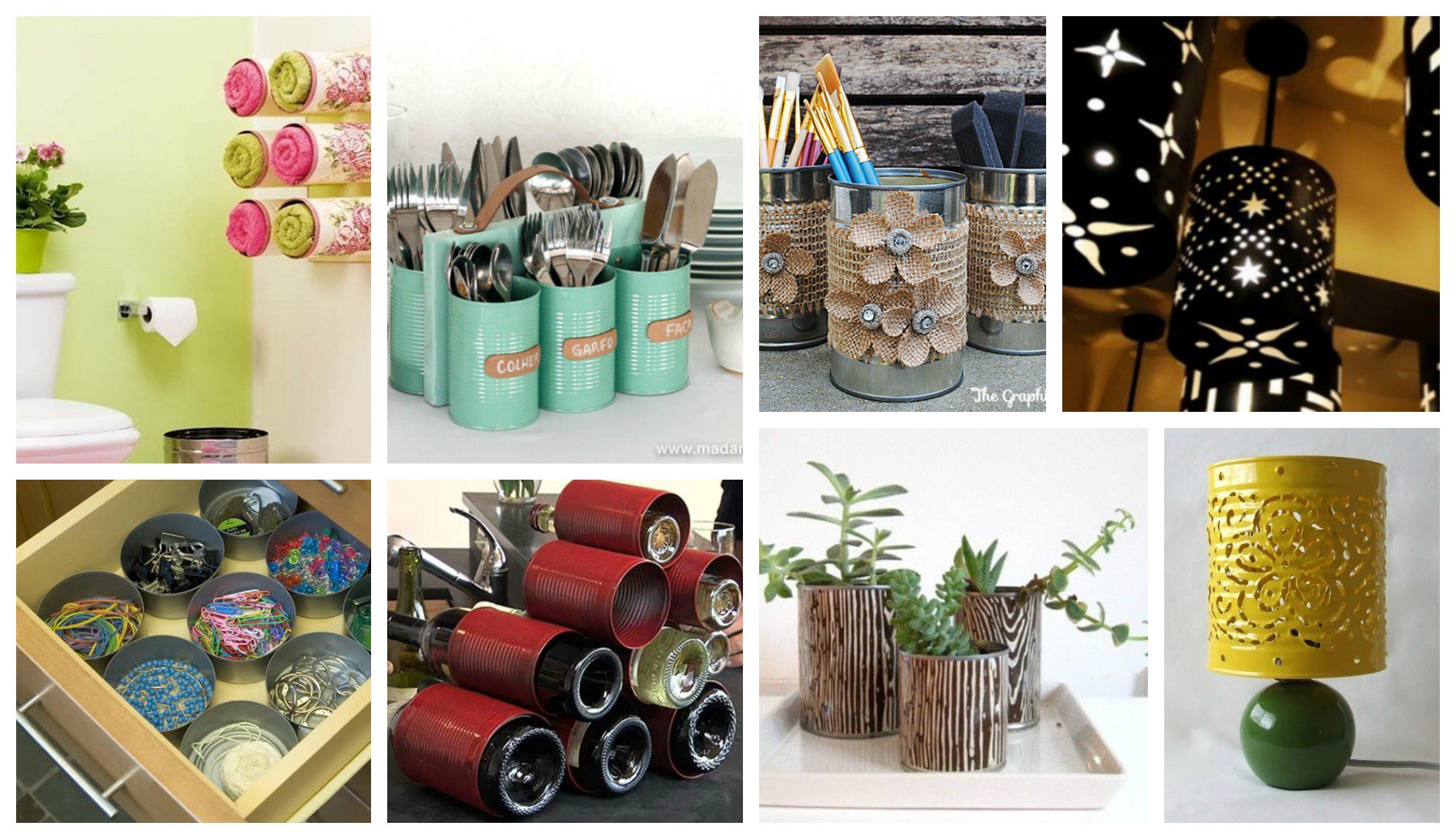 How To Repurpose Metal Cans In Great Ways As Your Home Decors - Ideas ...