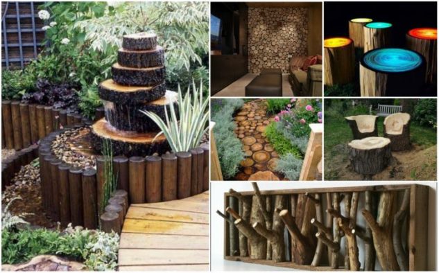 12 DIY Inspired Ideas For Reusing Old Tree Stumps, Logs and Trunks ...