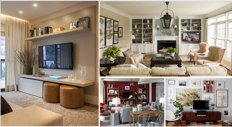 7 Best Ways to Decorate Around the TV - Ideas to Love