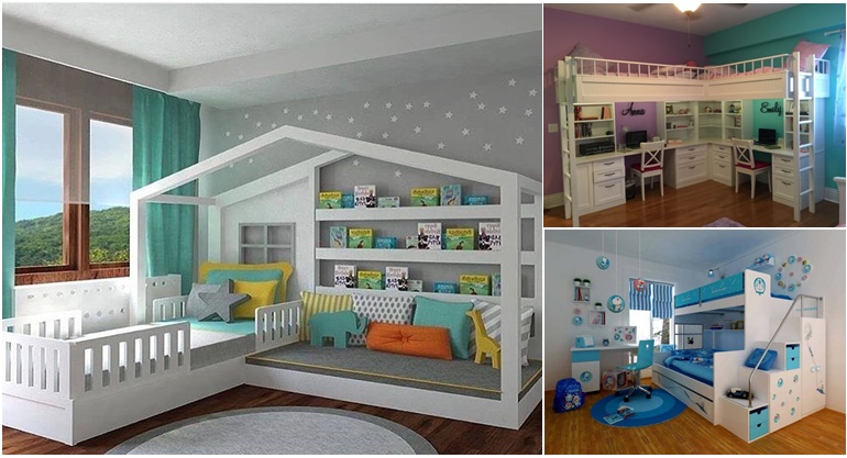 15 Amazing Kids Bedroom Ideas & Designs - Ideas to Love